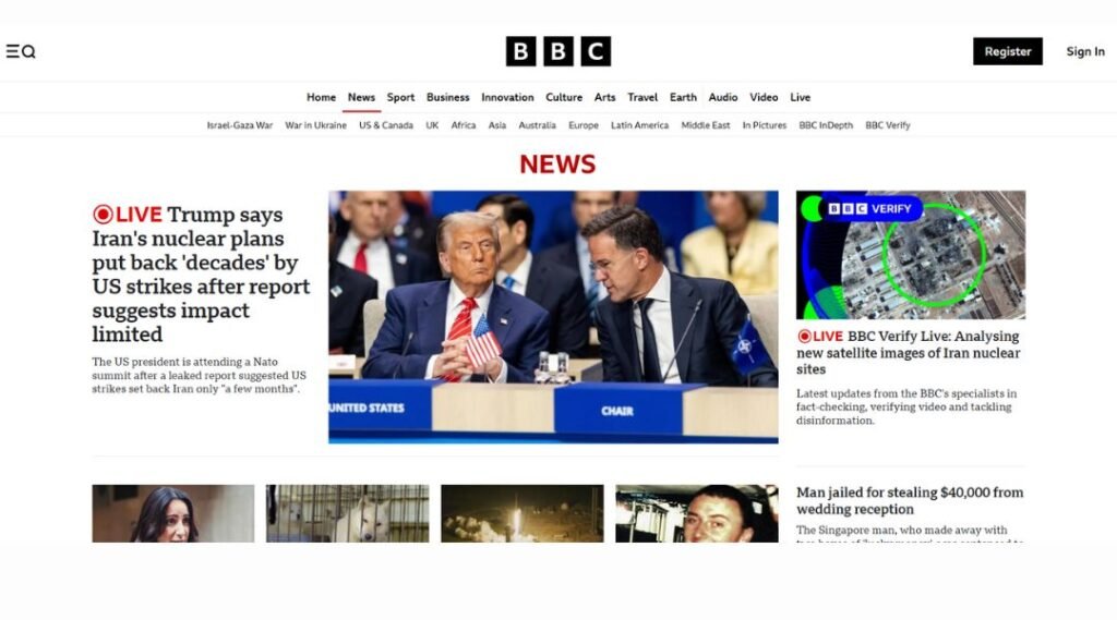 News Website Sample: 20 Real Examples for Inspiration - Web Design Mob