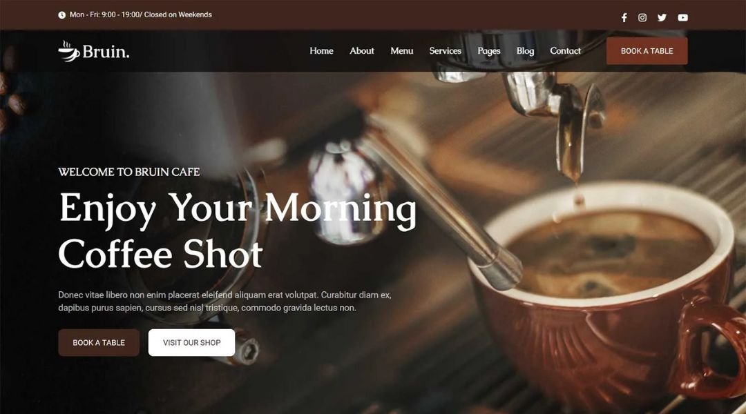 Coffee Shop Website Examples to Spark Your Next Design